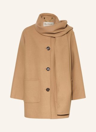 Barbour Wollmantel Clementine beige