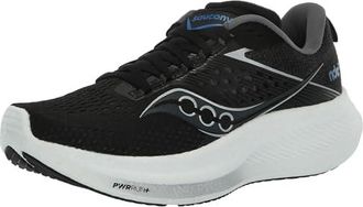 Saucony Baskets Ride 17 pour femme, noir/blanc, 37.5 EU