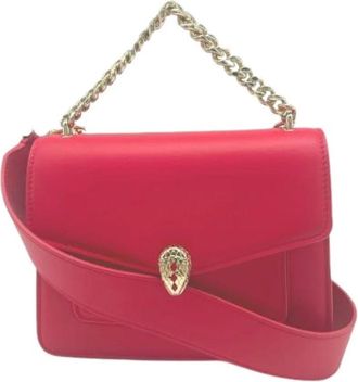 Bulgari Sac bandouli&egrave;re vintage doccasion - Femme - Pre-owned - Rose - Taille: ONE Size