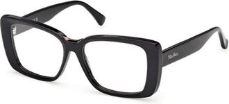 Max Mara Femme, Accessoires, Noir, Taille: 53 MM Mm5208 001 Optical Frame