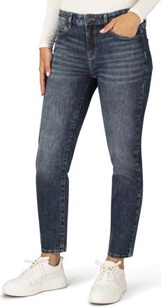 Stooker Zermatt Denim Indigo Damen 5-Pocket-Jeans Straight Fit Denim/Jeans clean wash eng lang