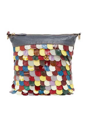 Izia Umh&auml;ngetasche Umh&auml;ngetasche Frauen Dunkelrot Multicolor