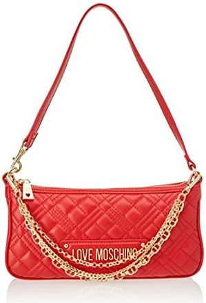 Love Moschino JC4258PP0GKA0, Sac à bandoulière Femme, Rosso, Taille Unique