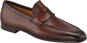 Magnanni Penny Loafer aus Glattleder mit flexibler Sohle in