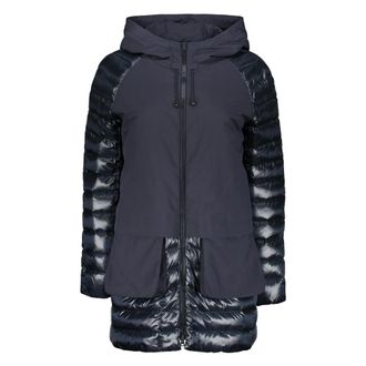 Herno Femme, Vestes, Bleu, Taille: 40 FR Doudoune &agrave; capuche