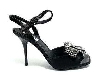 Moschino Sandale Love TC 95 satin noir DS26MO07 JA16079G1OJO000, Noir, 40 EU