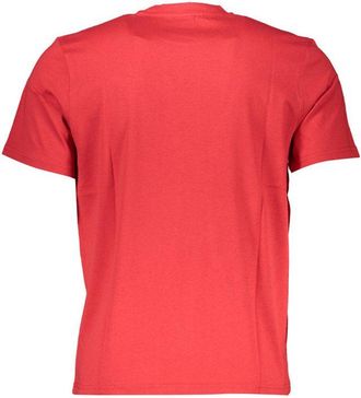 North Sails T-Shirt Kurz&auml;rmliges Herren-Shirt in Rot mit Rundhals und