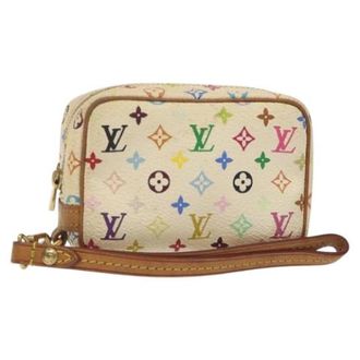 Louis Vuitton Pre-owned Canvas pouches - - Pre-owned - Damen - Wei&szlig; - ONE SIZE
