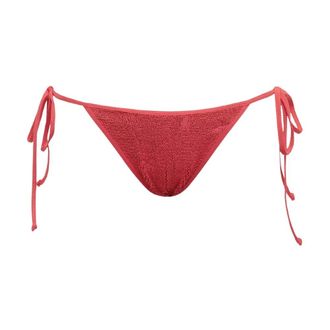 Bond-Eye Roter Bikinihose mit Palmenmuster - - Swimwear - Damen - Rot - ONE SIZE