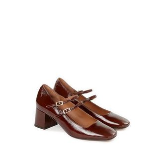 Saison 1865 Babies &agrave; talons en cuir