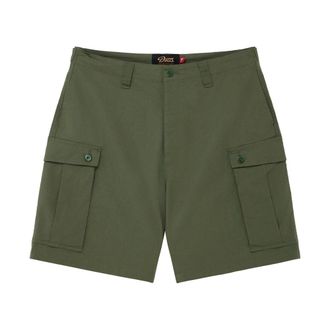 Deus pantaloni Cotone - - Shorts - Herren - Gr&uuml;n - W34