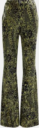 Diane Von Fürstenberg Schlaghose Ruthette aus Samt