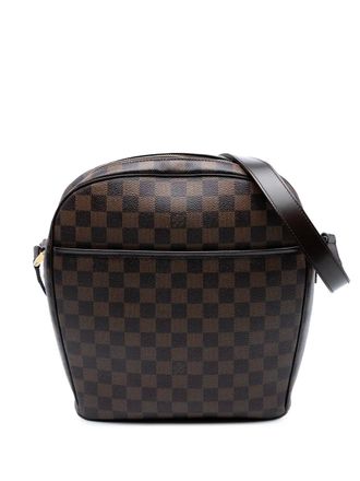 Louis Vuitton 2002 Damier Ebene Ipanema GM shoulder bag - Marron