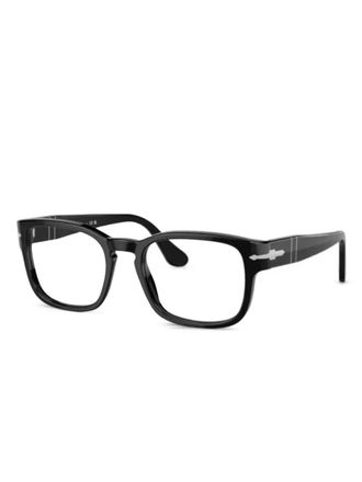 Persol lunettes de vue à monture carrée - Noir