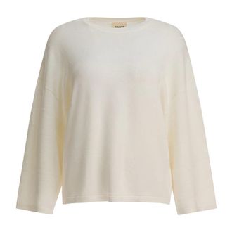 Khaite Wei&szlig;e Strickware Pullover Aw25 - - Knitwear - Damen - Wei&szlig; - M