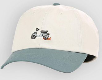 Iriedaily Fast Scooter Dad Cap green white