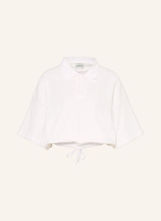 Claudie Pierlot Claudie Pierlot Piqu&eacute;-Poloshirt weiss