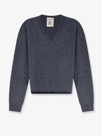 Semicouture Virgin wool and cashmere sweater - SEMICOUTURE - gender_Woman