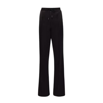 J.W.Anderson Hose aus Satin mit Tunnelzug - - Trousers - Damen - Schwarzk - XS
