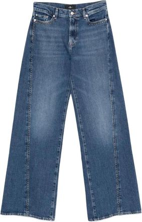 7 For All Mankind Femme, Jeans, Bleu, Taille: W29 Twisted Lotta With Studs