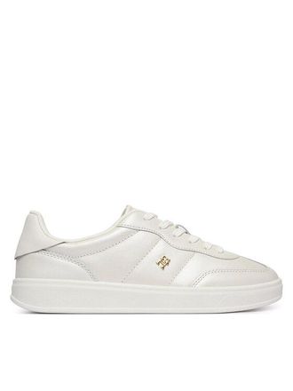 Tommy Hilfiger Sneakers Th Heritage Shiny Sneaker FW0FW09179 Wei&szlig;