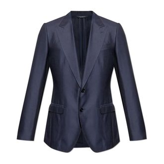 Dolce & Gabbana Blazer mit Taschen - - Jackets - Herren - Blau - 2XL