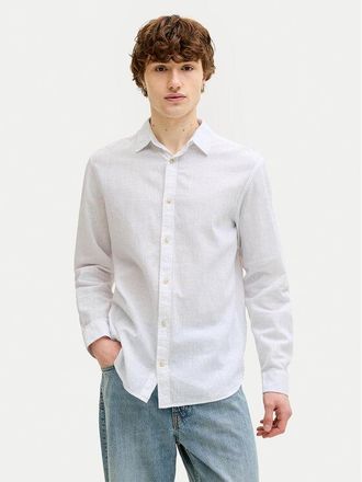 Jack & Jones Jack & Jones Hemd Summer 12289174 Wei&szlig; Regular Fit
