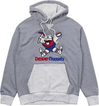 Mitchell & Ness unisex, Sweatshirts et sweats &agrave; capuche, Gris, Taille: M SweaT-shirts &agrave; capuche