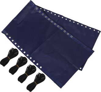 Yarnow Ersatzbezug f&uuml;r Klappstuhl und Lounge Sessel Atmungsaktiver Mesh Stoff Dunkelblau Outdoor Campingstuhl Zubeh&ouml;r Wetterfester Terrassenstuhl Bezug