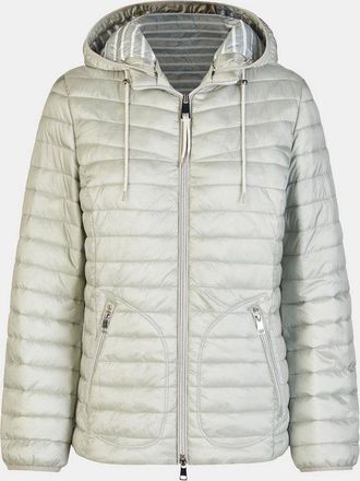 Barbara Lebek Steppjacke leichte &Uuml;bergangsjacke oder Fr&uuml;hlingsjacke mit abnehmbarer Kapuze