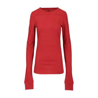 Moncler T-Shirts - - Tops - Damen - Rot - XS