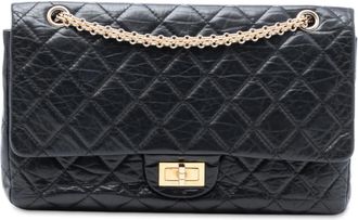 Chanel Hobo Bags - Reissue 2.55 Aged Calfskin Double Flap 226 - Gr. unisize - in Schwarz - f&uuml;r Damen