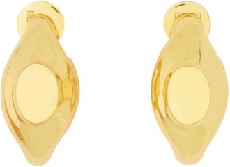 Patou Femme, Accessoires, Jaune, Taille: ONE Size Signet Earrings