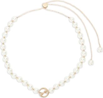 Gucci Interlocking Pearl Necklace