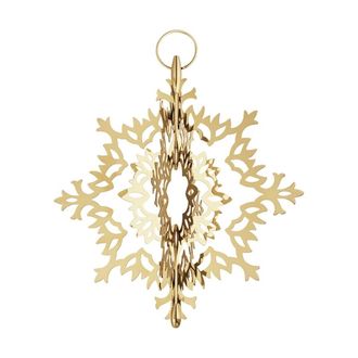 Georg Jensen Tree Topper Eisblume - Gold plattiert von Sanne Lund Traberg