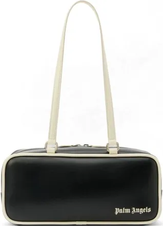 Palm Angels Femme, Sacs, Noir, Taille: ONE Size Classic Logo Shoulder Bag