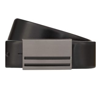 Monti Leather Belt BERLIN G&uuml;rtel Herreng&uuml;rtel Lederg&uuml;rtel Schwarz 8025, L&auml;nge:115, Farbe:Schwarz