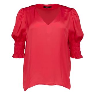 Ibana Femme, Blouses et Chemises, Rouge, Taille: 40 FR Teva Blouse