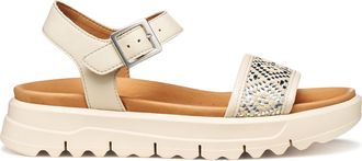 Geox Sandalen Geox D Xand 2.1S D65SZC 09B11 C1122 &Eacute;cru