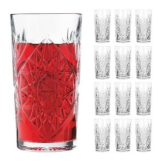 Libbey 70301 Verre &agrave; boire/verre &agrave; cocktail &laquo; HOBSTAR &raquo;, 473 ml, lot de 12