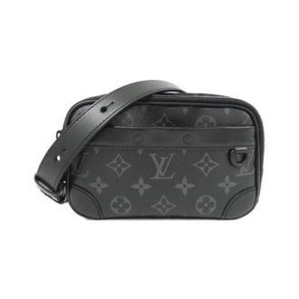 Louis Vuitton Pre-owned Alpha Wearable Wallet Monogram Eclipse Umh&auml;ngetasche - - Pre-owned - Damen - Schwarzk - ONE SIZE
