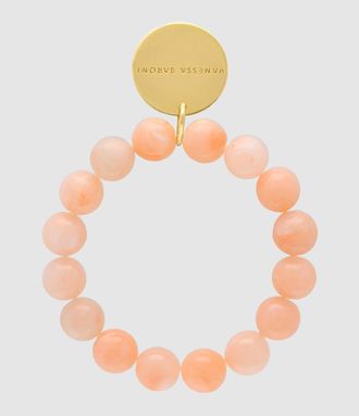 Vanessa Baroni Bracelet Mini Beads Flex Peach Sorbet