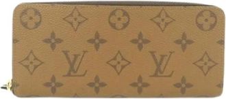 Louis Vuitton unisex, Pre-owned, Brun, Taille: ONE Size Pre-owned Long wallet (bi-fold)