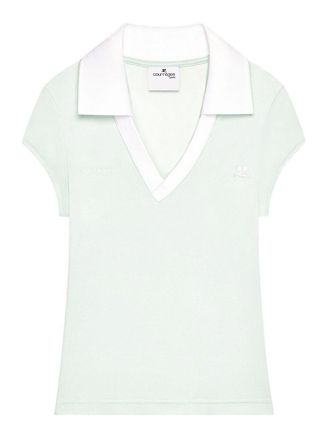 Courr&egrave;ges Poloshirt - Blau