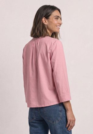 Street One Klassische Bluse mit 3/4 &Auml;rmeln