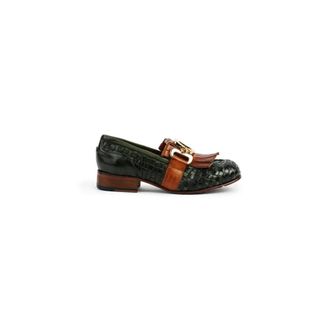 J.P. David Mocassino Papua Nautilus - - Shoes - Damen - Gr&uuml;n - 37 1/2 EU
