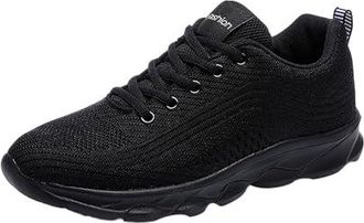 Generic Chaussures de course l&eacute;g&egrave;res et antid&eacute;rapantes en maille respirante pour femme - Chaussures de tennis orthop&eacute;diques confortables - Coupe large - Chaus