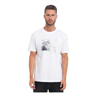 HUGO BOSS Homme, Tops, Blanc, Taille: S T-shirts et polos Boss