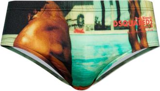 Dsquared2 Homme, Maillots de bain, Multicolore, Taille: XL Slip de bain