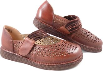 Laura Vita Damen FLCIRTO 03 Geschlossene Ballerinas, Braun (Brun Brun), 35 EU